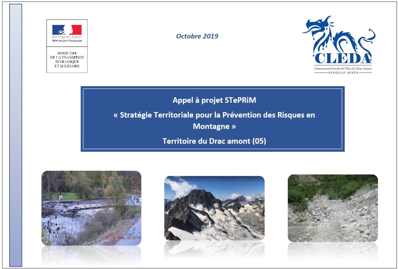 Prévention des risques naturels - CLEDA - Syndicat de rivière du Drac amont