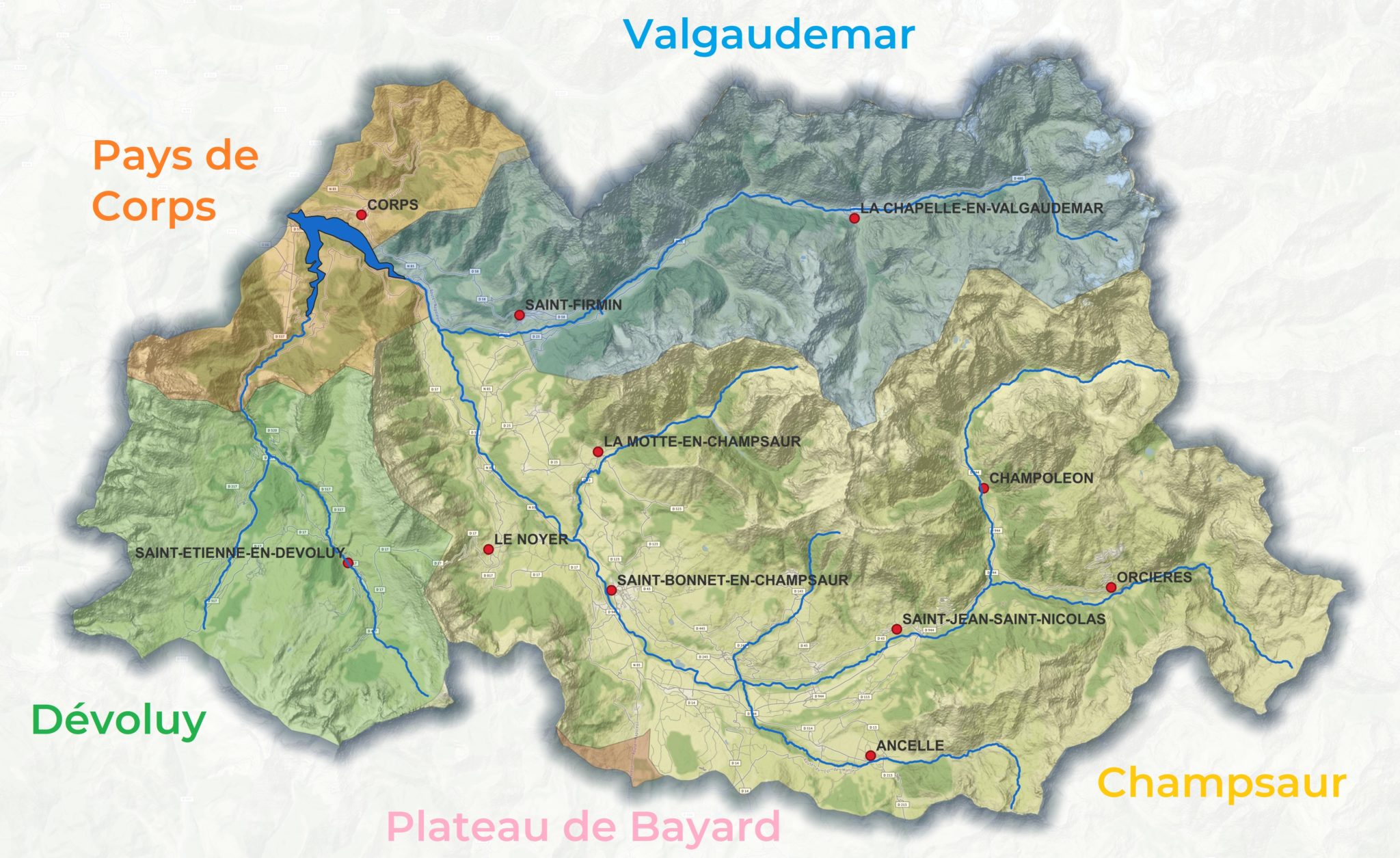 NOTRE TERRITOIRE - CLEDA - Syndicat de rivière du Drac amont